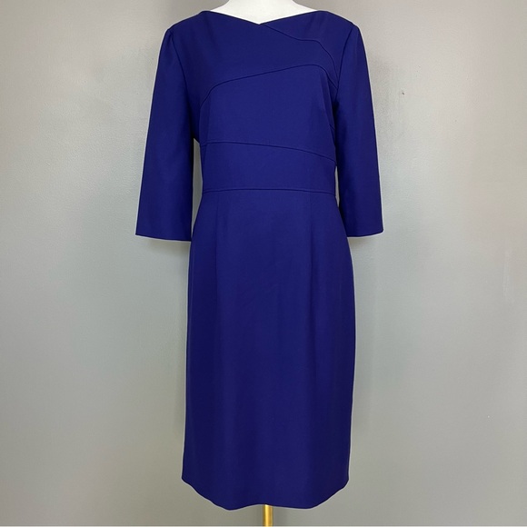 Hugo Boss | Dresses | Boss Hugo Boss Dripera Stretch Wool Sheath Midi ...